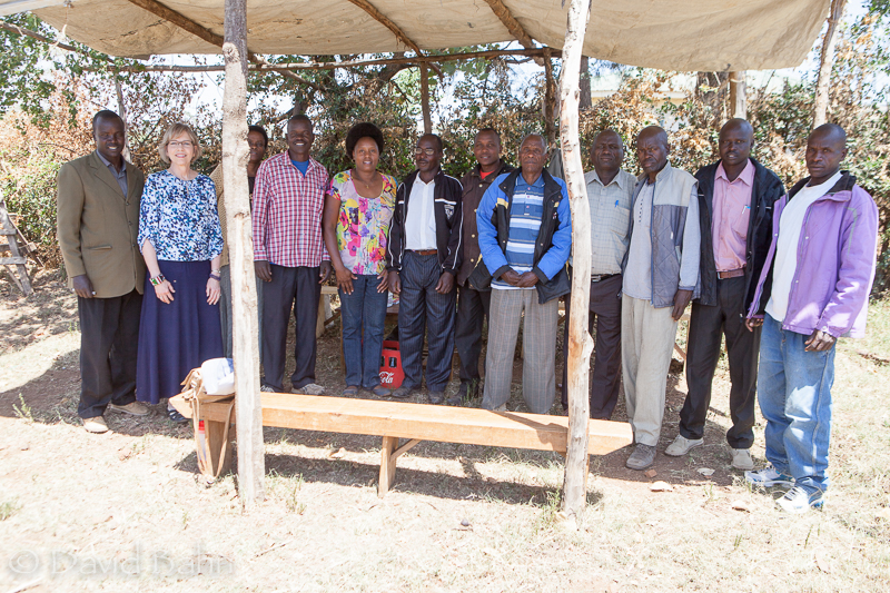 Leaders from the church in Kilgoris where we met are pictured under the ...
